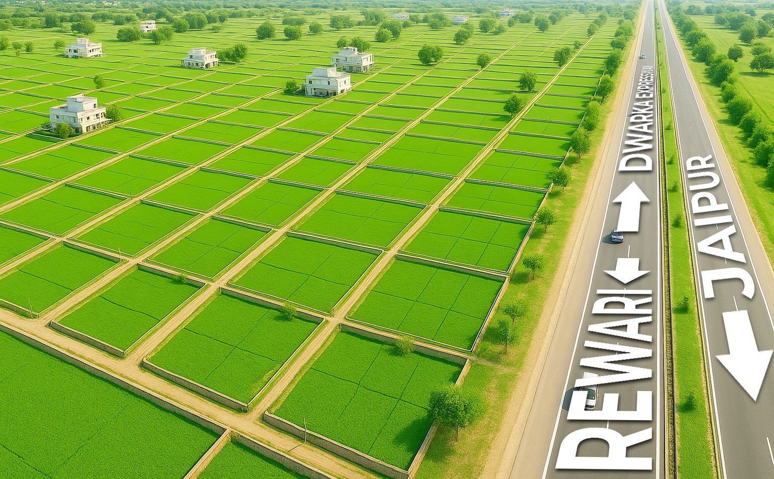 Palm Drive - Deen Dayal Jan Awas Yojna - Pataudi